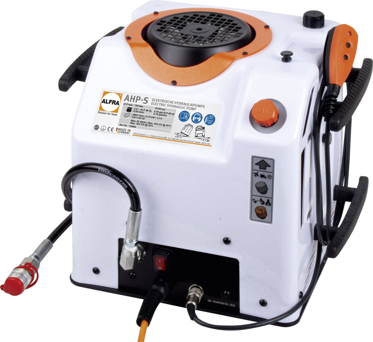 ALFRA Elektrisch-hydraulische pomp - Alfra Nederland